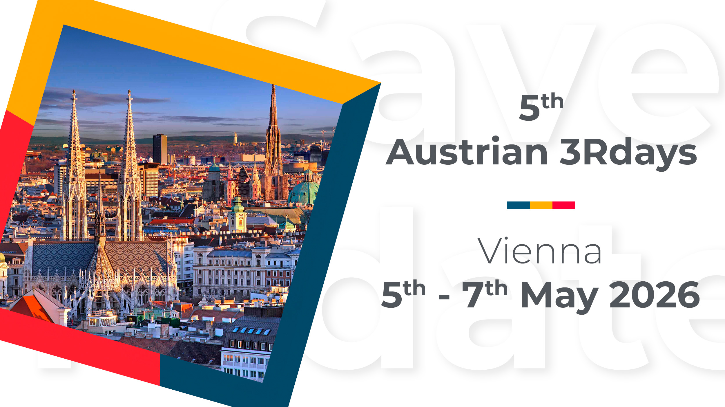 Save the Date 2026 - Austrian 3R-Days